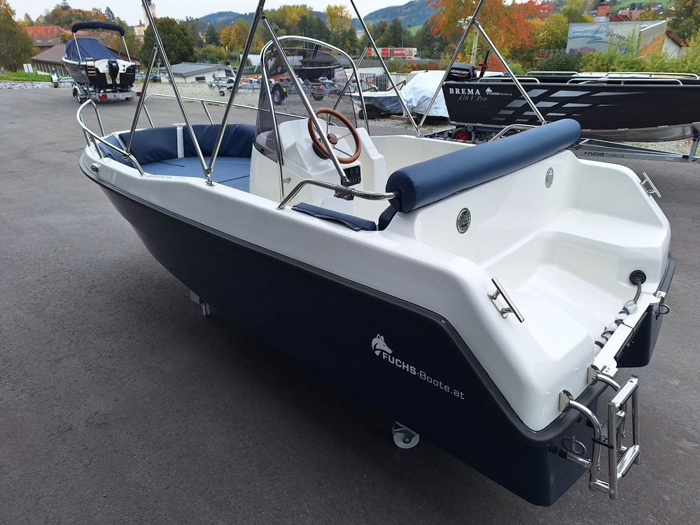 NEU 480 DLX Badeboot Familienboot Motorboot GFK Boot (Neu und ...