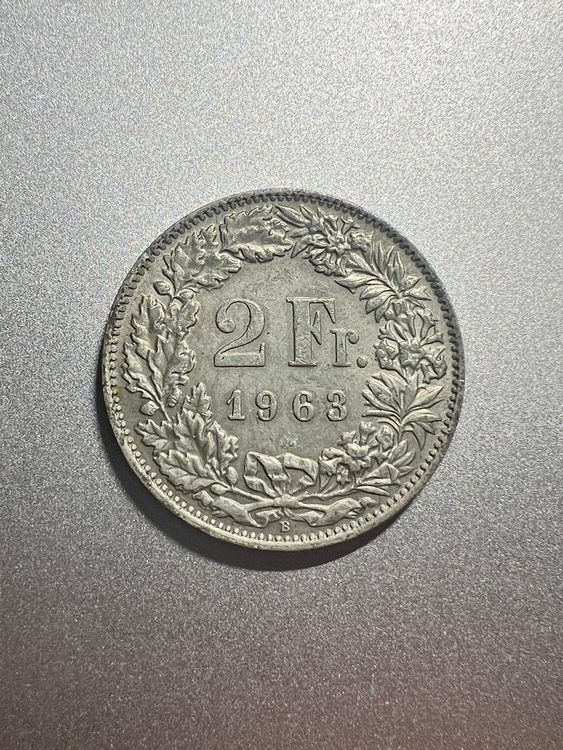 2Fr. 1963 Silber | Kaufen auf Ricardo