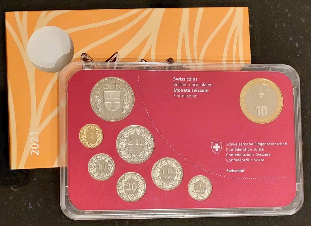CH - Münzsatz 2021 stgl (Neu (gemäss Beschreibung)) in Arch für CHF 68 – mit Lieferung auf ...