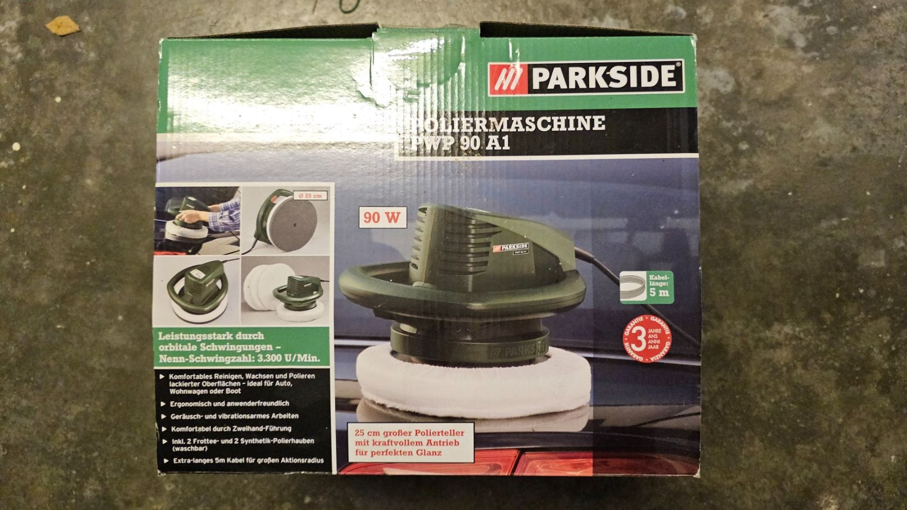 Parkside Poliermaschine PWP 90 (Gebraucht) in Zürich für CHF 28 – mit ...