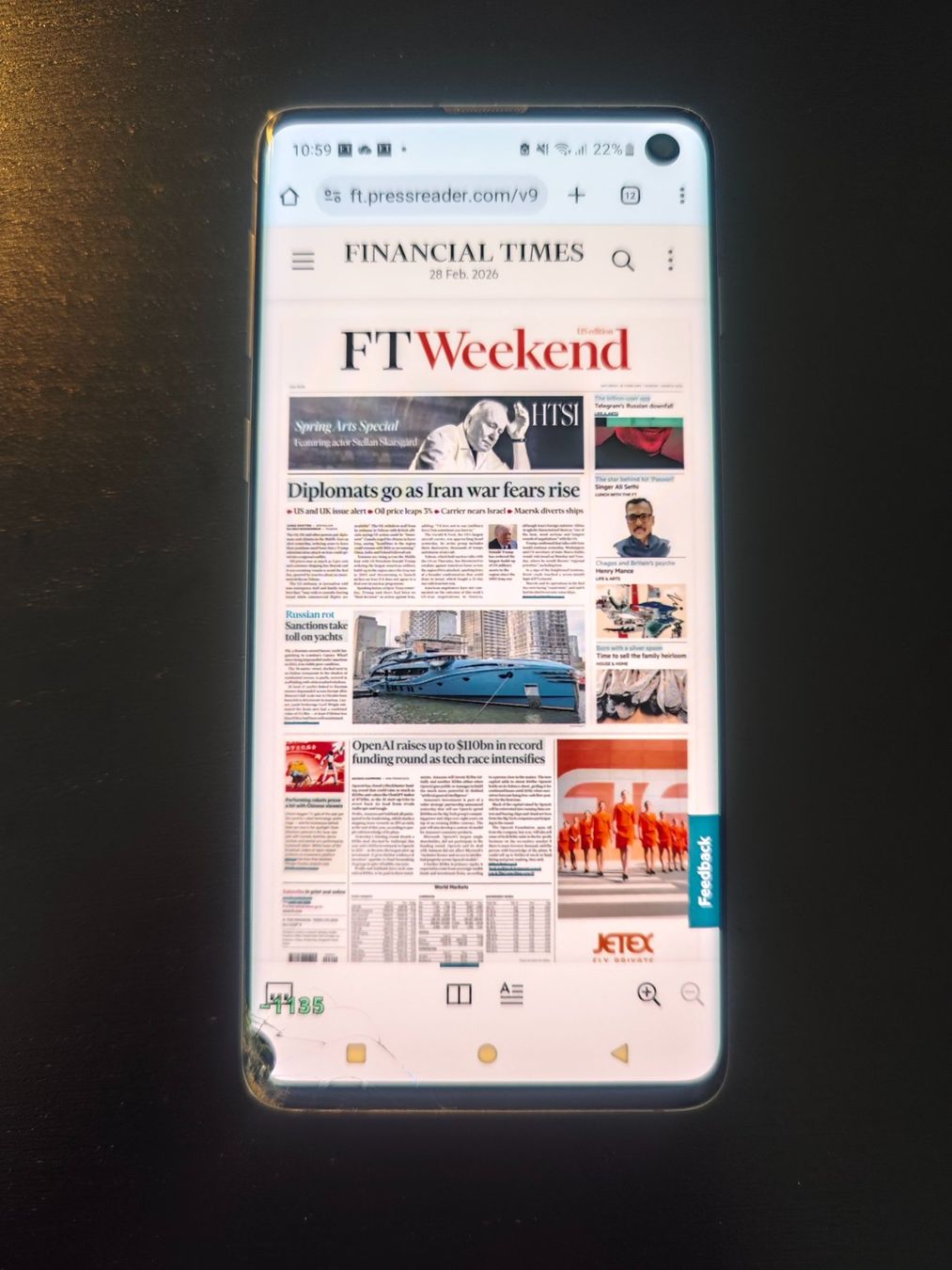 Samsung Galaxy S10 - Gebraucht mit Displayschaden (Gebraucht) in Zürich ...