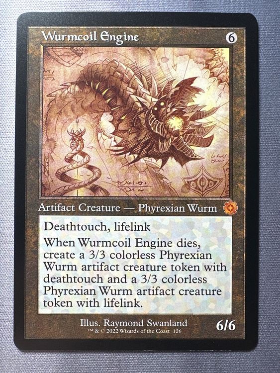 Wurmcoil Engine #126 Retro Frame Artifacts (Neu (gemäss Beschreibung ...