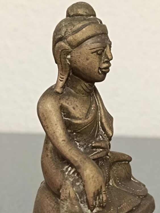 Alter antiker Burmesischer Buddha aus Bronze / Burma (Gebraucht) in Schönenwerd für CHF 20 – mit ...