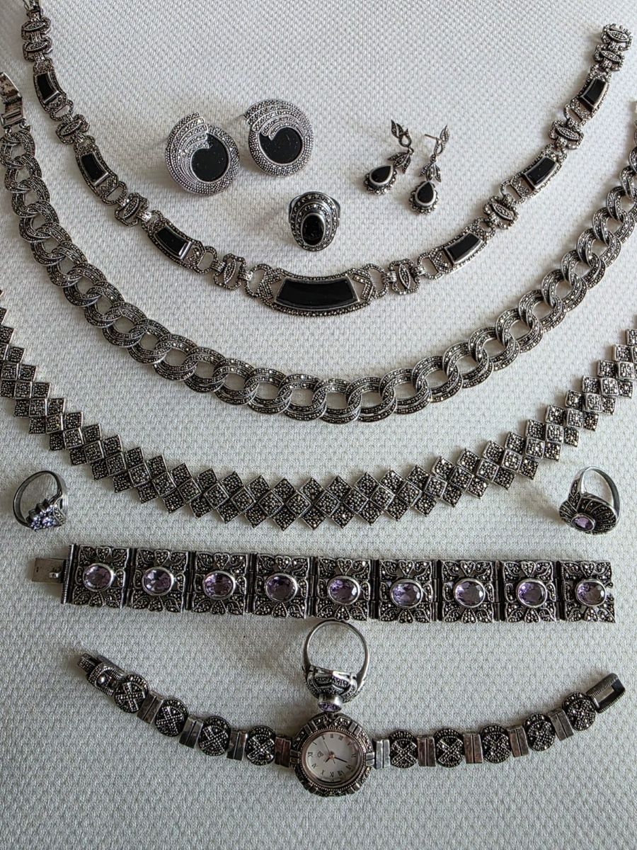 Schmuck Set, Silber 925, Vintage, Konvolut, Top Zustand! (Gebraucht) in ...
