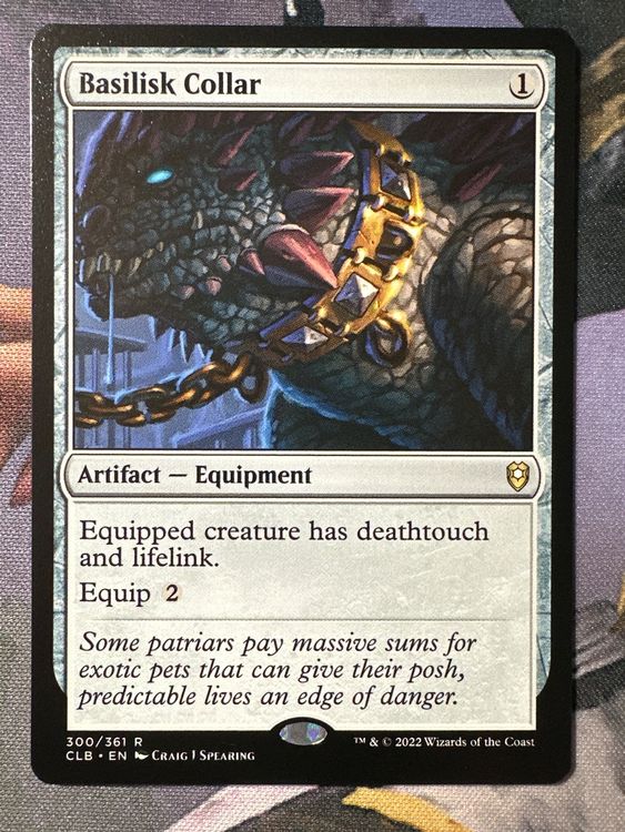 Basilisk Collar 300/361 Baldurs Gate (Neu (gemäss Beschreibung)) in ...