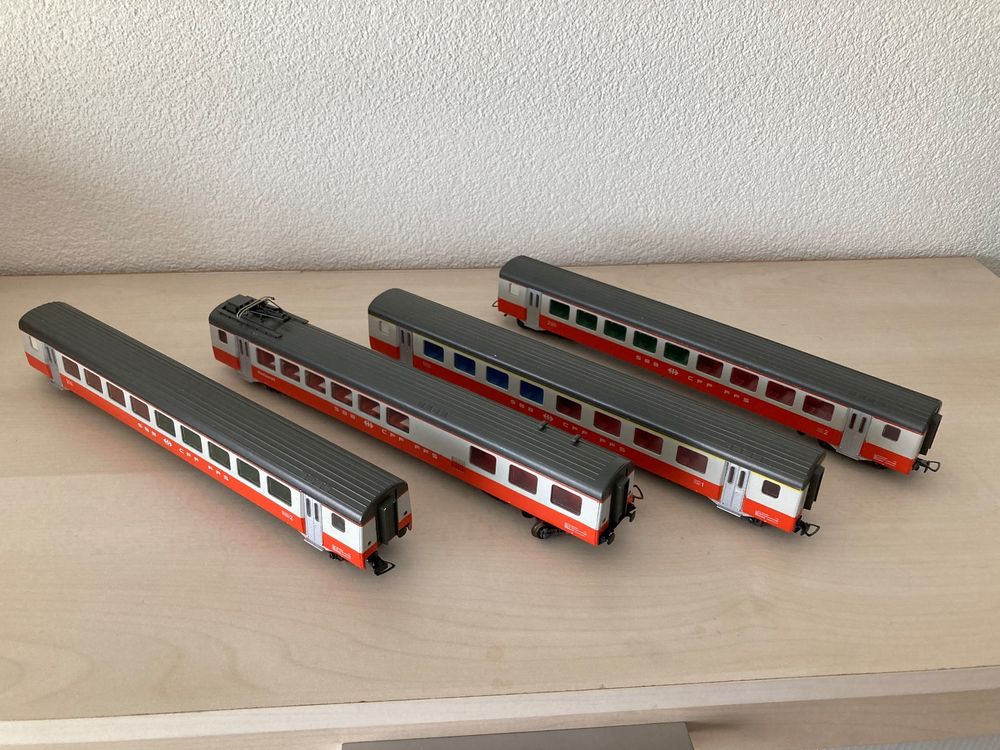 Wagons Swissexpress HO Liliput (D'occasion) à Belfaux pour CHF 34 ...