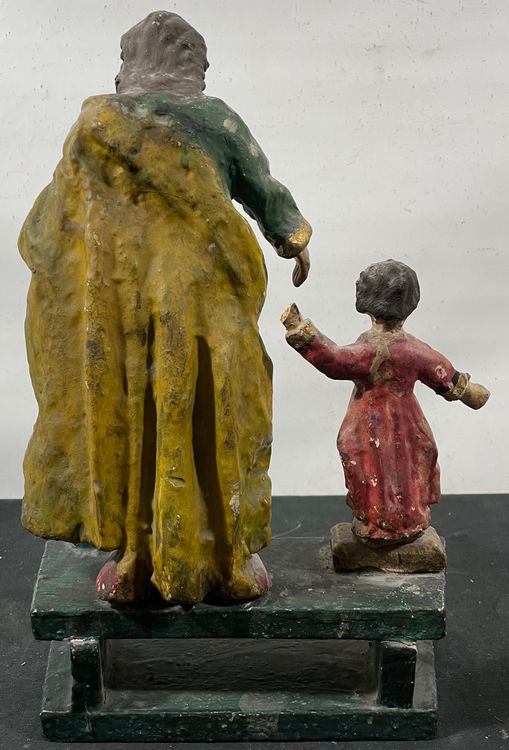 Antike Heilige Barock geschnitzte Holz Skulptur (Gebraucht) in Root für CHF 255 – mit Lieferung ...