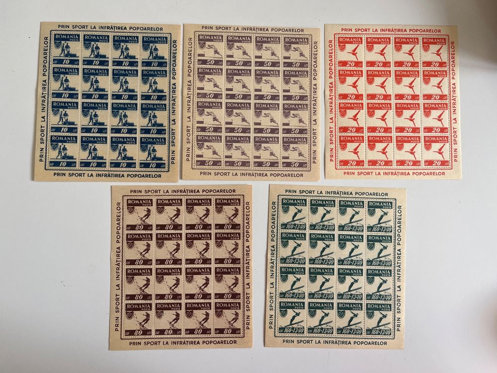 Markenblocks Rümänien 1946 (Neu (gemäss Beschreibung)) in Adliswil für CHF 25 – mit Lieferung ...