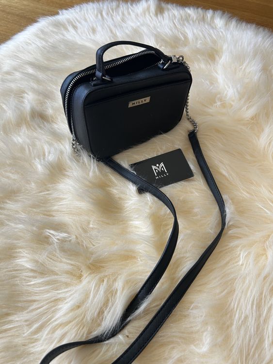 Milly Black Handbag, Stylish & Trendy Crossbody Bag (Gebraucht) in Zug ...