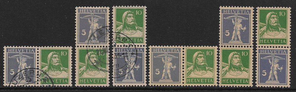 Z7-9 SET ** und gestempelt komplett selten ab 1.- | Kaufen auf Ricardo