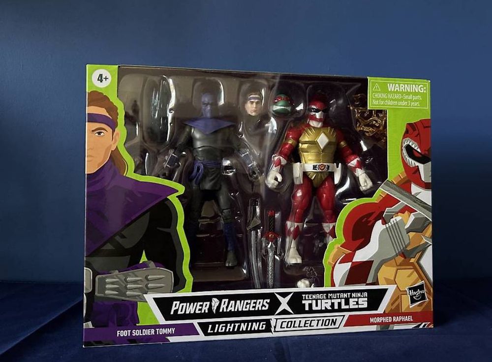 ⚡️MMPR / 🐢TMNT: "Foot Soldier Tommy and Morphed Raphael" (Neu und ...