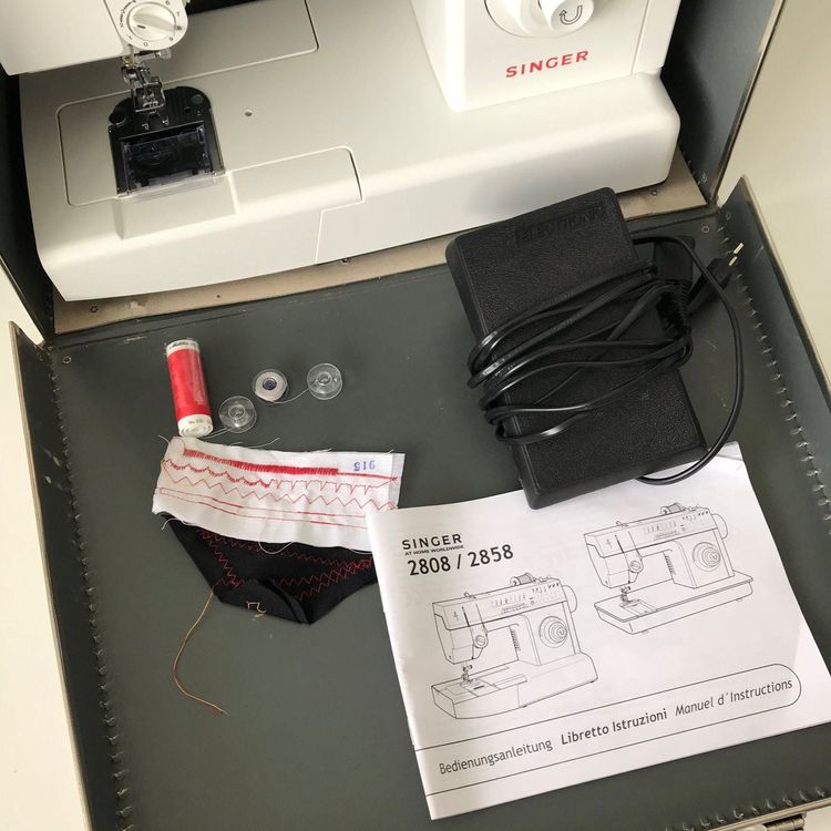 SINGER 2808 C Nähmaschine, komplett (Gebraucht) in Schönenbuch für CHF ...