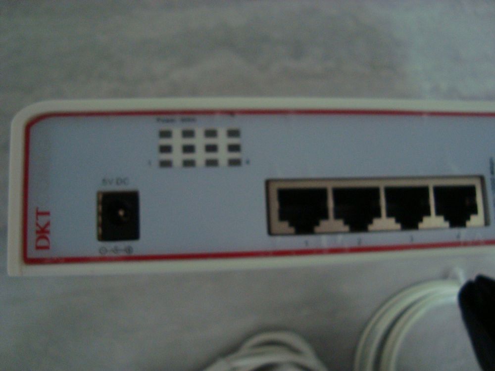 FTTH Gateway mit Adapter und 2m Glasfaserkabel (Gebraucht) in ...