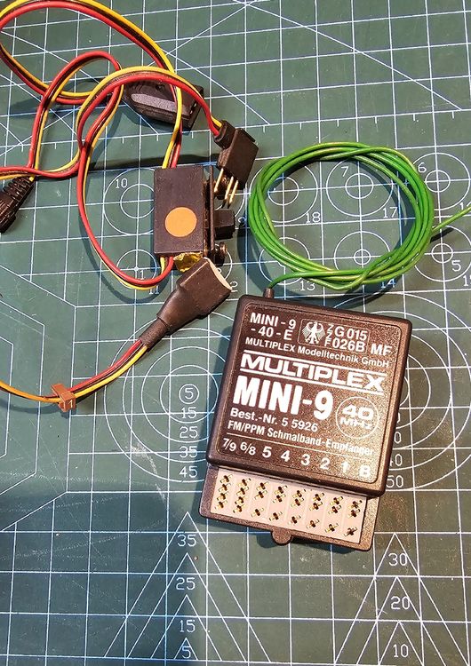 MULTIPLEX 40 MHz receiver MINI-9 (Defekt) in Kleinandelfingen für CHF 1 ...
