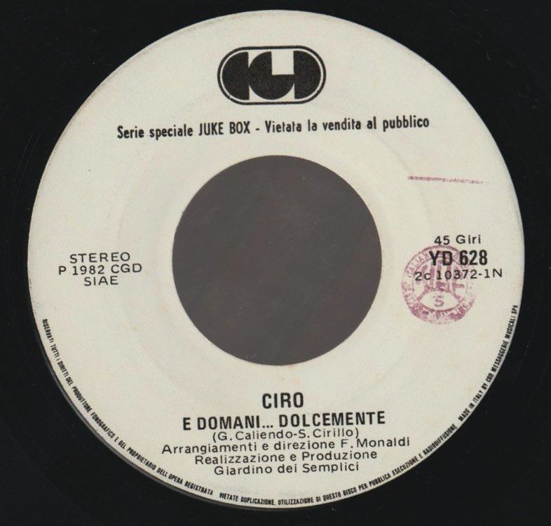 7 " ALAN PARSONS PROJECT THE / CIRO EYE IN THE SKY / E DOMAN (Gebraucht ...