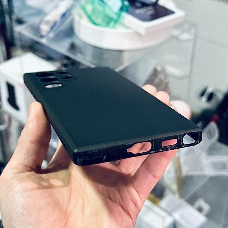 Galaxy s23 ultra - coque Noire anti choc avec cateye (Neuf avec ...