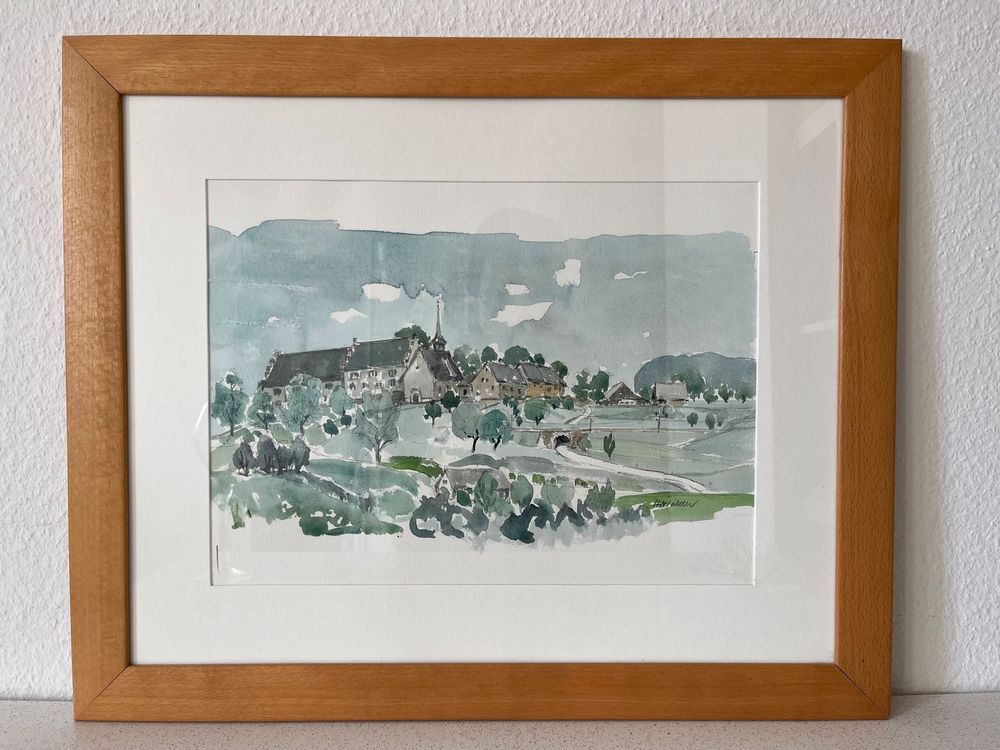 Landschaft Aquarelle H.WALDER | Kaufen auf Ricardo