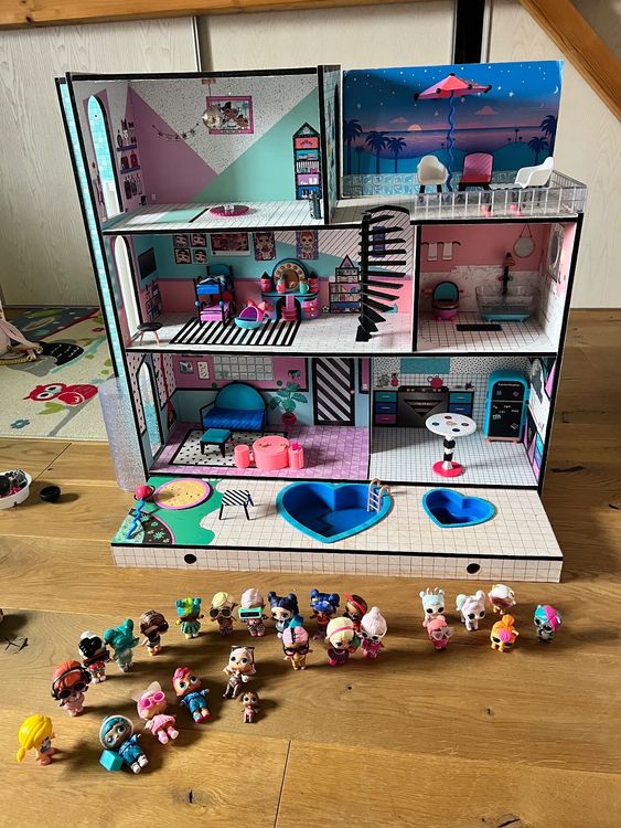 LOL doll House with 25 characters LOL | Kaufen auf Ricardo