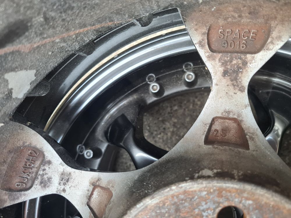 Schmidt space line felgen 5x100 8x16 & 9x16 lochkreis 5x100 (Gebraucht ...