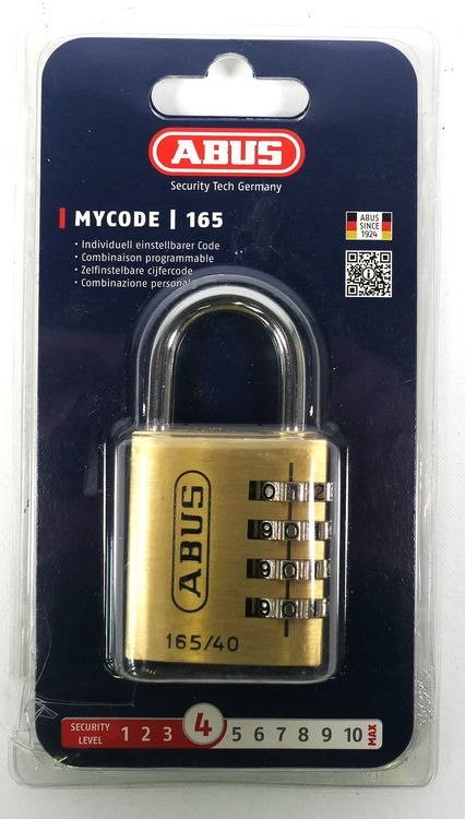ABUS Zahlenschloss MY CODE 165/40 (Neu (gemäss Beschreibung)) in Münchenstein für CHF 13 – mit ...