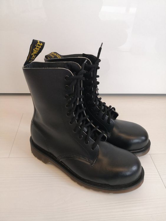 🤩DR. MARTENS AIR WAIR, BOUNCING SOLES LEDER-SCHNÜR-STIEFEL (Neu (gemäss ...