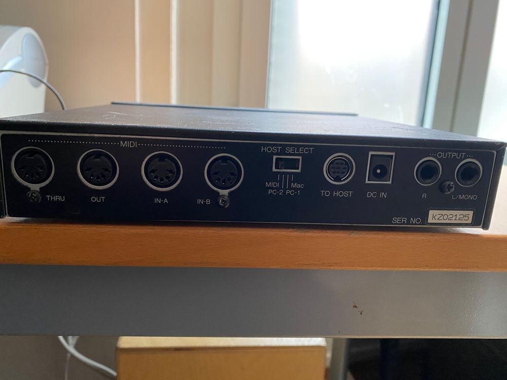 Module de sons vintage XG MIDI Yamaha MU80 | Kaufen auf Ricardo