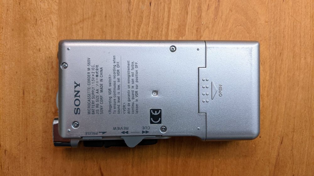 Sony - Microcasette-Corder M - 560V (Gebraucht) in St. Gallen für CHF ...