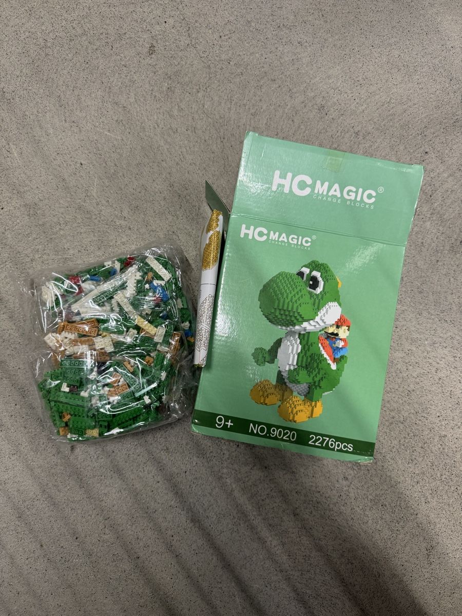 HC Magic Change Blocks Yoshi & Mario / Neu! (Neu und originalverpackt ...