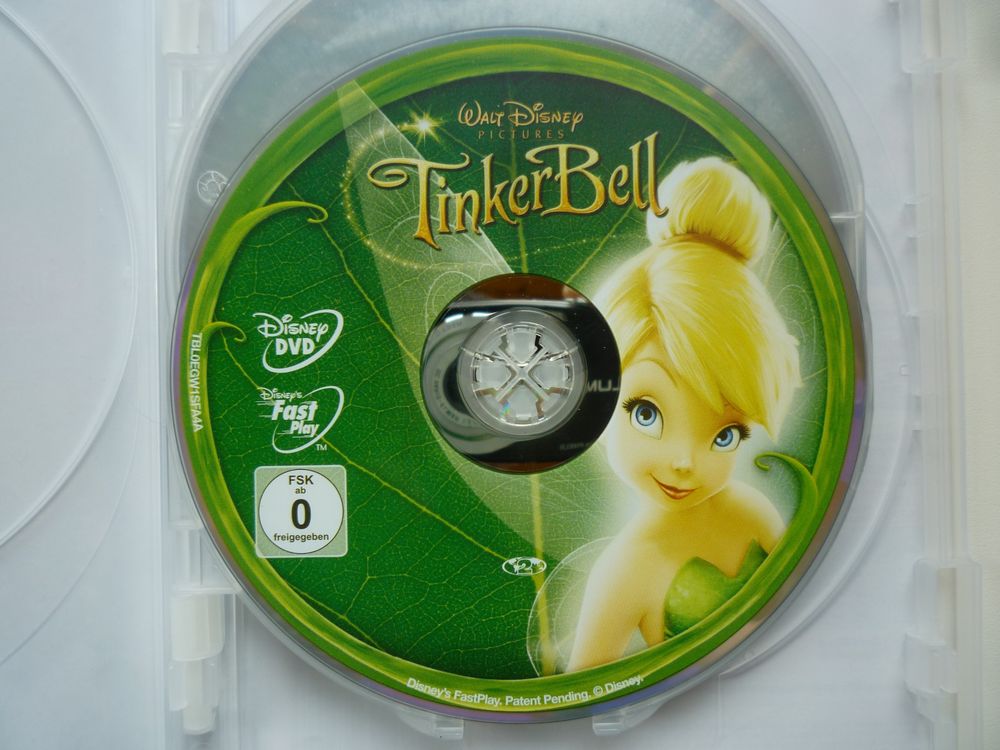 Tinker Bell Trilogie + Die grossen Feenspiele Disney 4 DVD (Gebraucht ...