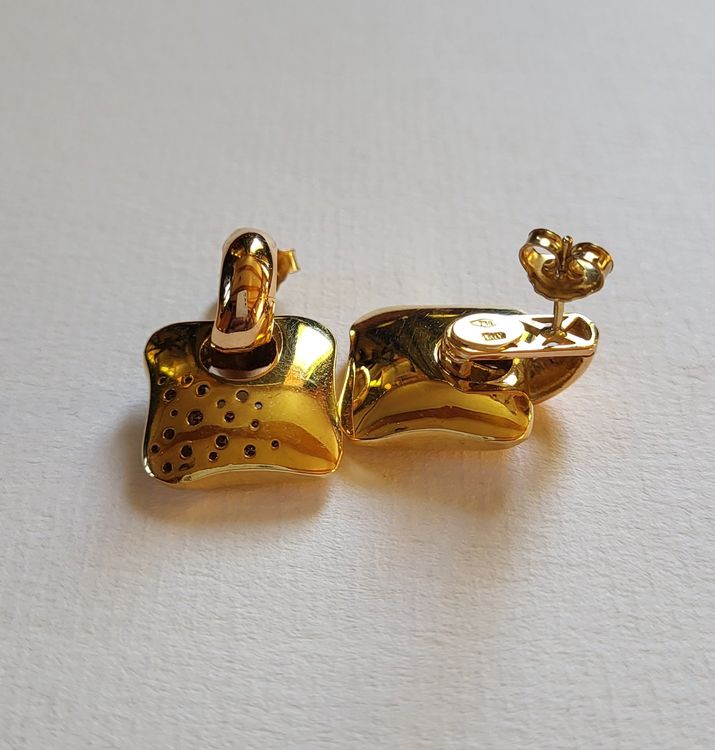 18 Karat 750 Massiv Gold Ohrstecker (Gebraucht) in Wald ZH für CHF 890 – mit Lieferung auf ...
