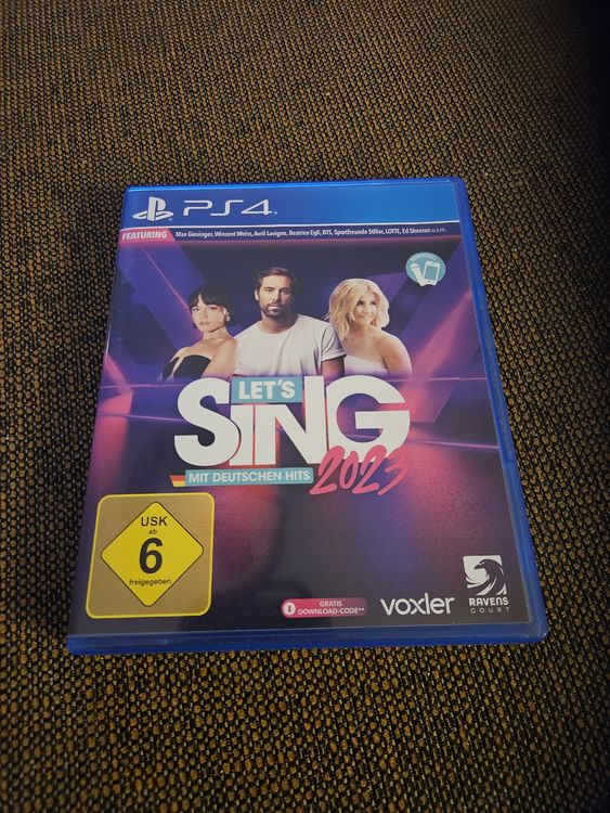 Let's Sing 2023 mit 2 Mikrofone (Gebraucht) in Schaffhausen für CHF 2 – mit Lieferung auf ...