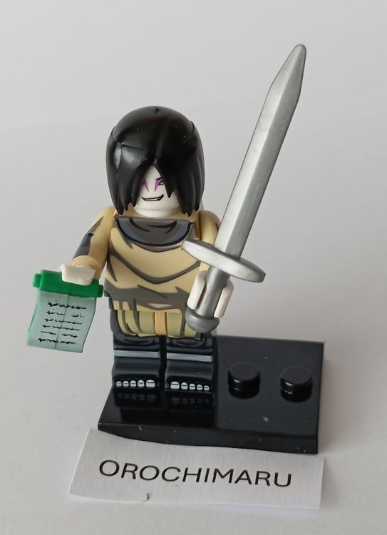 Naruto Mini-Steckfigur Orochimaru, Lego-Komp. (Neu und originalverpackt ...