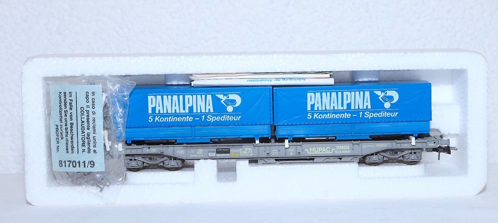 CONTAINER WAGEN PANALPINA VON ROCO H0 (Neu und originalverpackt) in ...