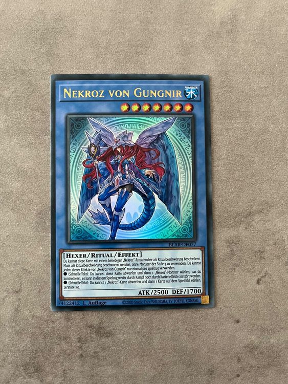 Nekroz von Gungnir (BLAR-DE077), Ultra Rare (Gebraucht) in Gränichen für CHF 1.3 – mit Lieferung ...