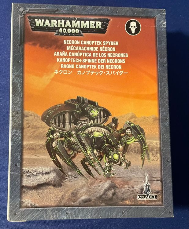 Warhammer 40k - Necron Canoptek Spyder (Neuf avec emballage d'origine ...