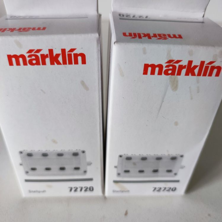2 Stück Schaltpulte, Märklin 72720 (Neu (gemäss Beschreibung)) in ...