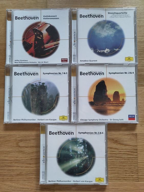 5 CDs Sammlung Beethoven - Klassik | Kaufen auf Ricardo