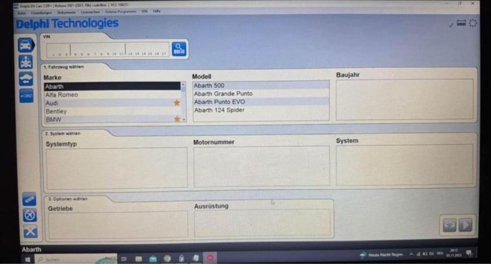 KFZ Auto Diagnosegerät, Delphi, Thinkpad 2in1 Touchscreen (Neu (gemäss ...
