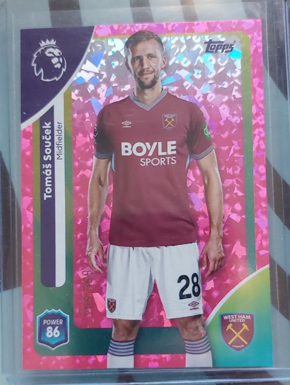 20x West Ham Topps 2026 Numbered + Gold Lion + Chrome + RC!! (Neu ...