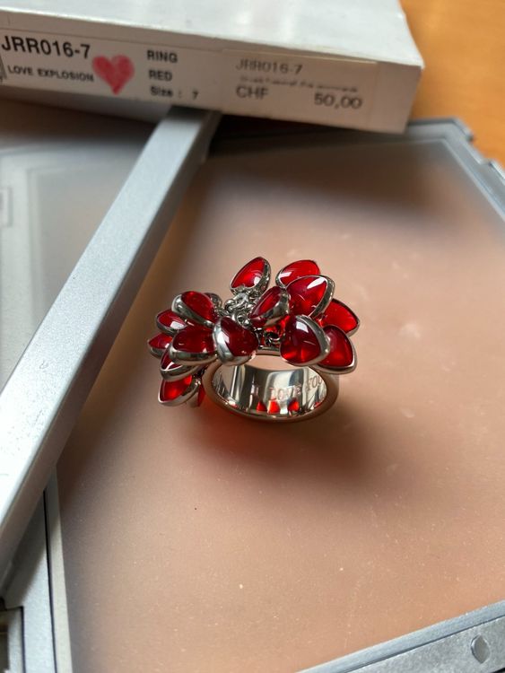 Fingerring Swatch Herz Ring / Love Explosion | Kaufen auf Ricardo