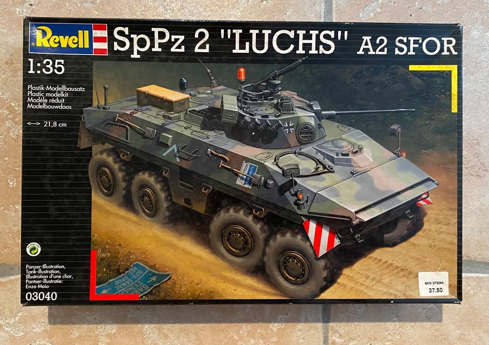 Spz Luchs 1:35 Revell (Gebraucht) in Ramersberg für CHF 25 – mit Lieferung auf Ricardo kaufen