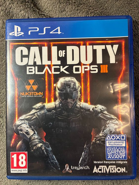 Call Of Duty BLACK OPS III PS4 (D'occasion) à Le Locle pour CHF 5 ...