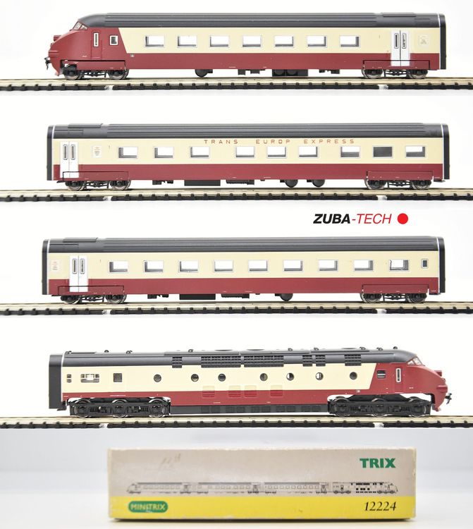 Minitrix 12224 Triebzug RAm TEE SBB Spur N Analog mit OVP (Gebraucht) in St. Gallen für CHF 159 ...