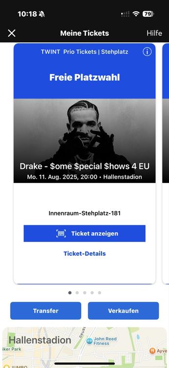 Drake Zürich Stehplatz 11.8.2025 (Neu und originalverpackt) in Gossau SG für CHF 200 – nur ...
