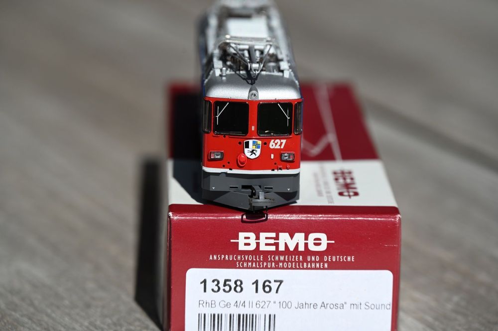 RhB H0m Bemo Ge 4/4 II 627 100 J. Arosa Sound (Gebraucht) in Goldau für CHF 450 – mit Lieferung ...