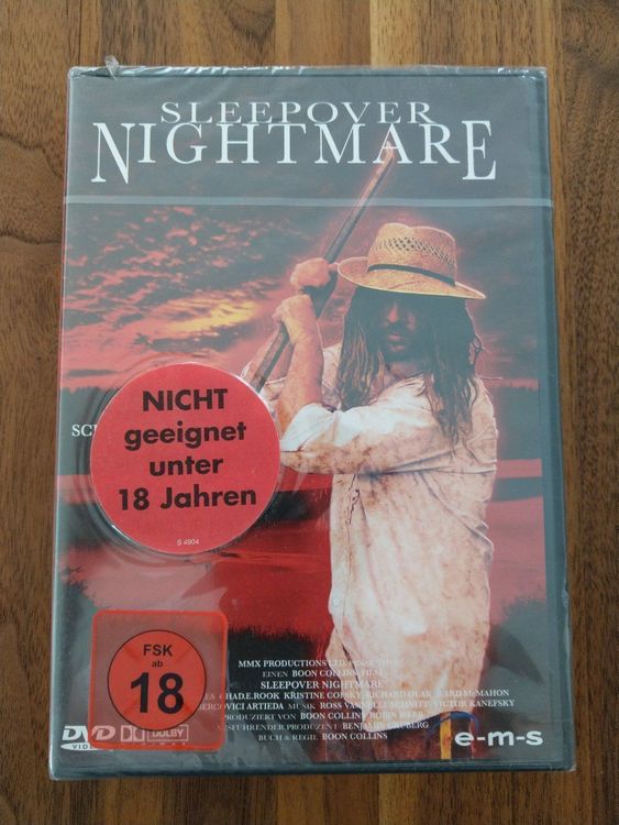 DVD - Sleepover Nightmare *Neu* (Neu und originalverpackt) in ...