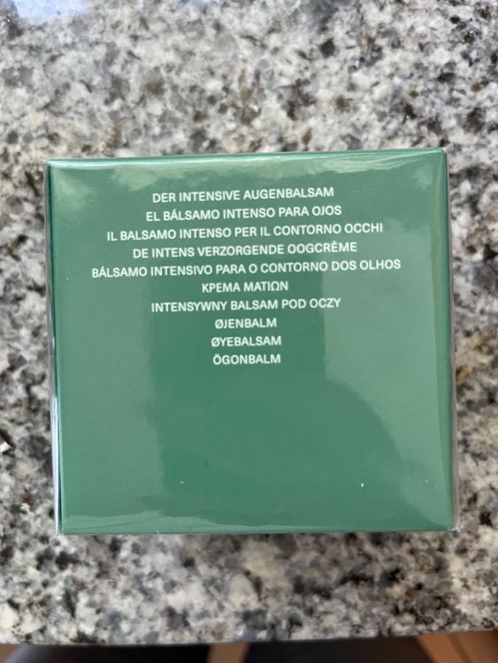 Orig La Mer The Eye Balm Intense 15 Ml Neu Und Versiegelt Kaufen Auf Ricardo 