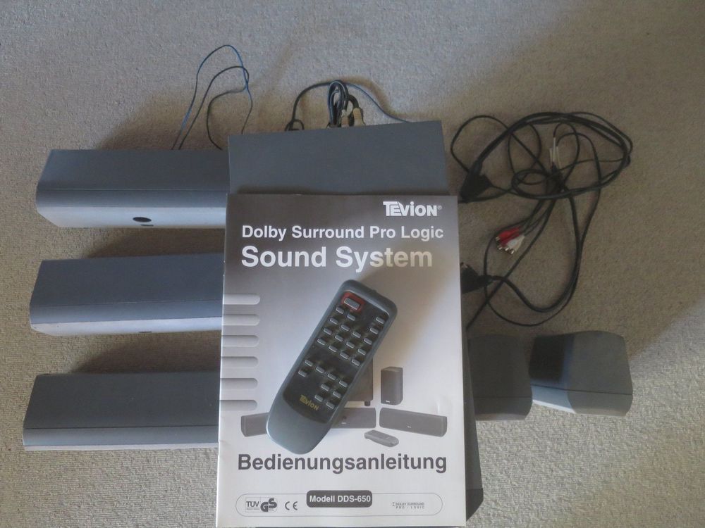 Tevion Dolby Surround Pro Logic Sound System Modell DDS-650 | Kaufen ...