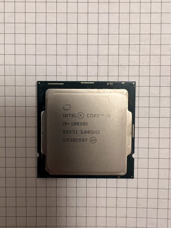 CPU Intel i9-10850k 3.60GHz LGA1200 (10-core 20-threads) (Neu (gemäss ...