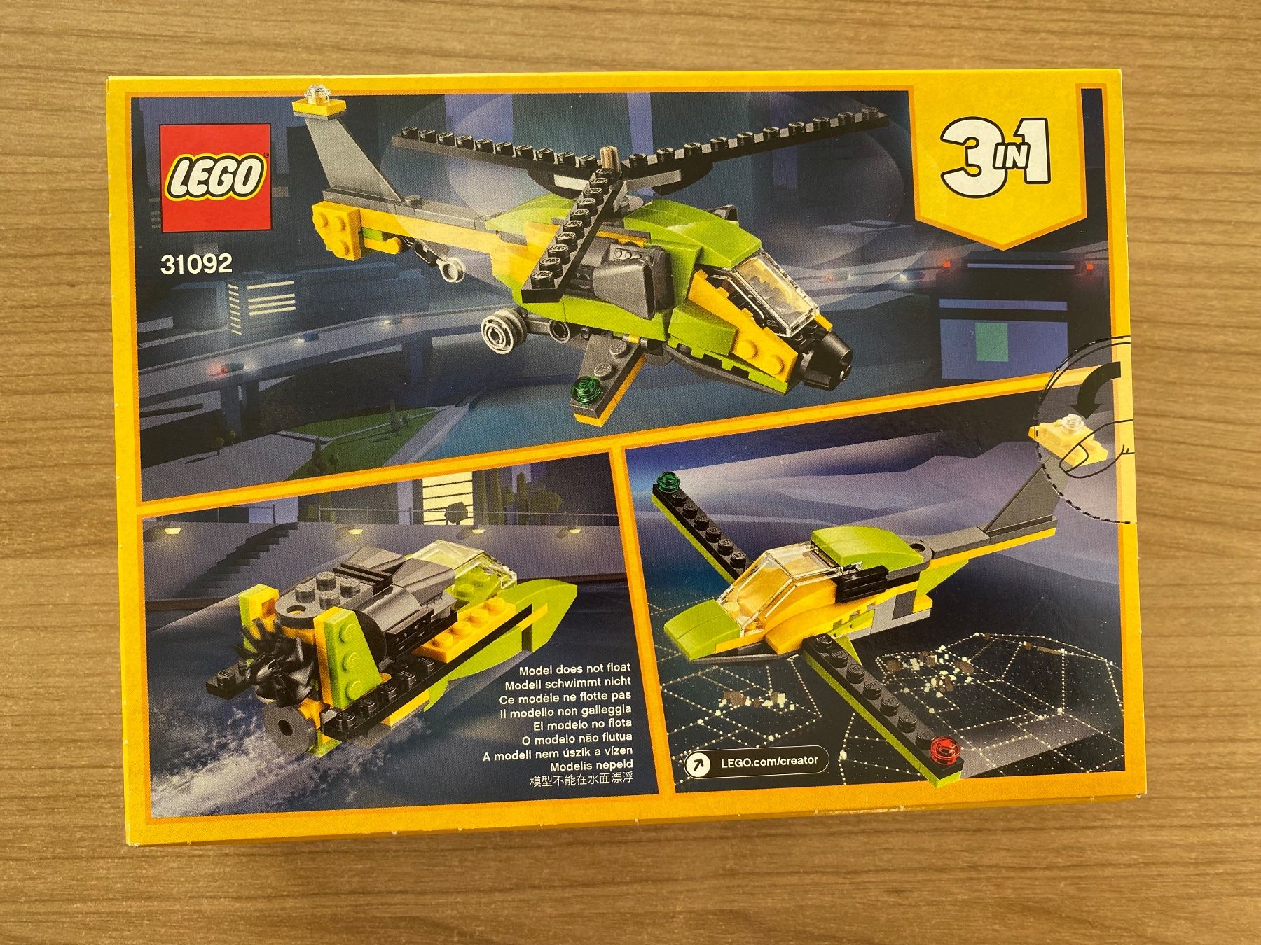 💥LEGO Creator 31092 Hubschrauber-Abenteuer NEU (Neu und ...